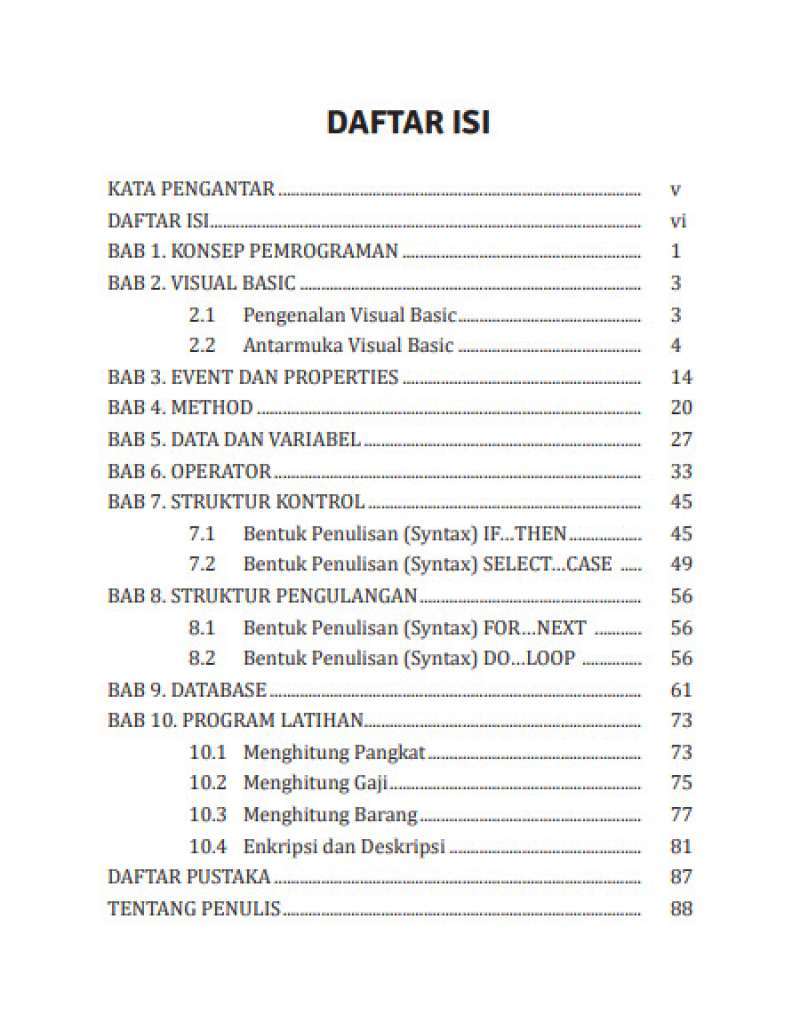 Jual Buku Visual Basic Untuk Pemula - Buku Teknik Di Seller Agos ... Jual Buku Visual Basic Untuk Pemula - Buku Teknik Di Seller Agos ...