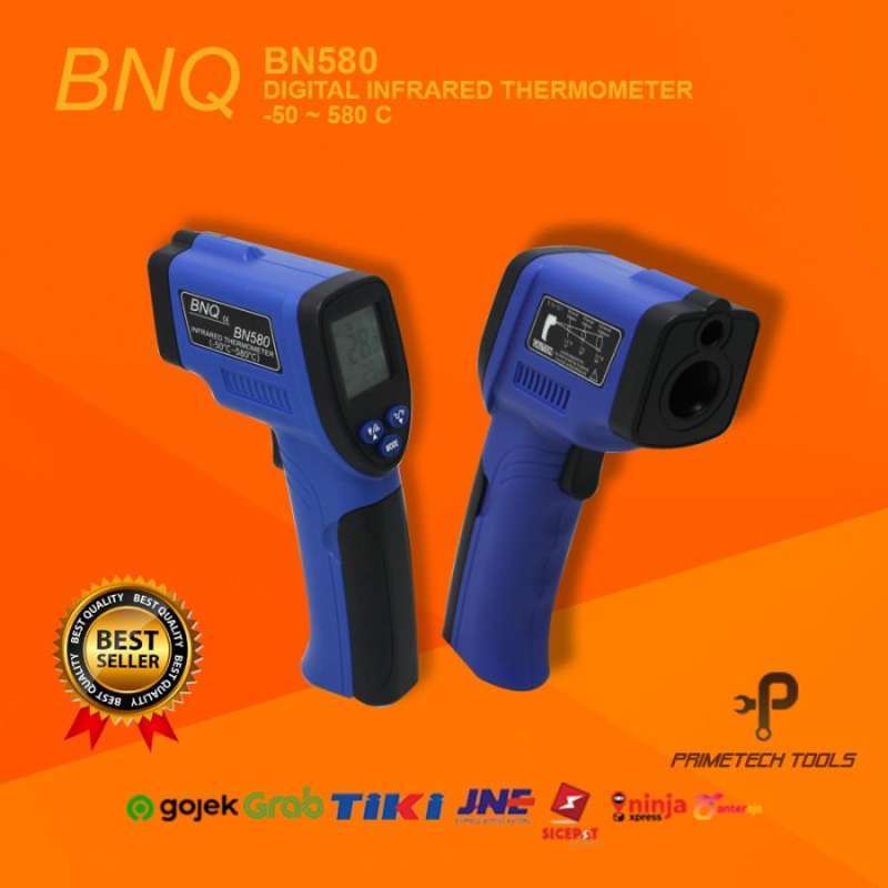 Jual Infrared Thermometer Digital Bnq Bn 580 -50-580c Di Seller ...