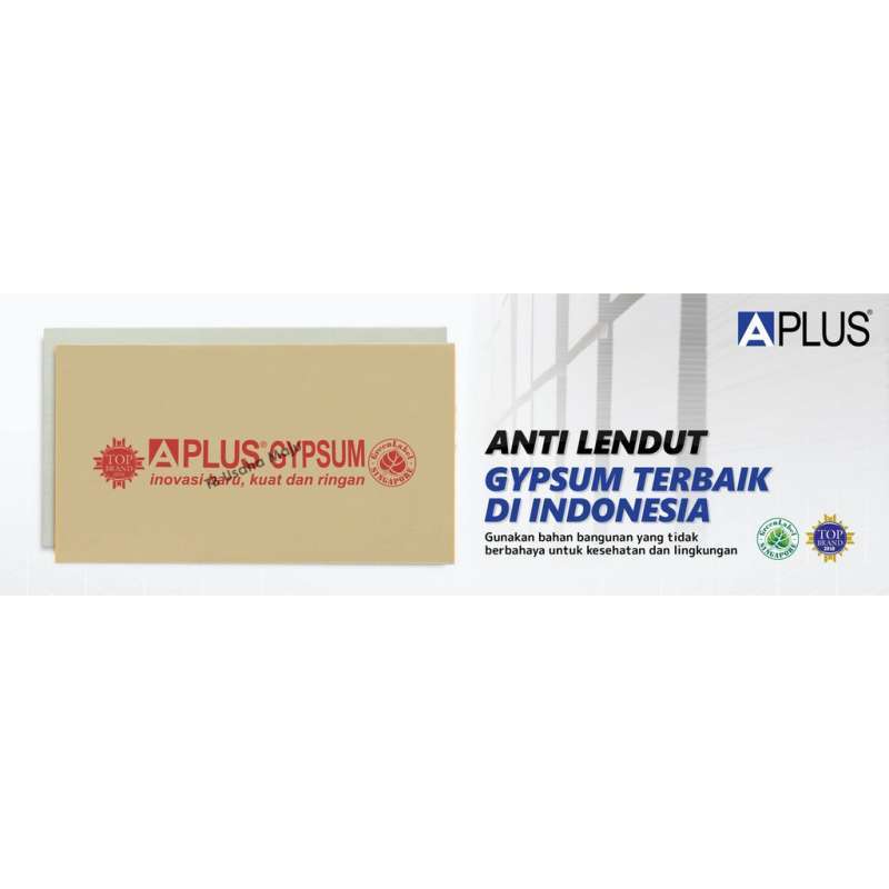 Jual Papan Gipsum / Gypsum Board Aplus 9mm Di Seller Tb Usaha Maju ...
