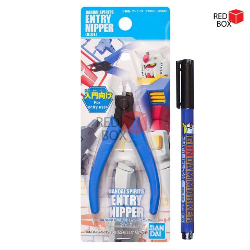 Promo Basic Tools Set A Bandai Gundam Model Kit Nipper Marker Fine Tip ...
