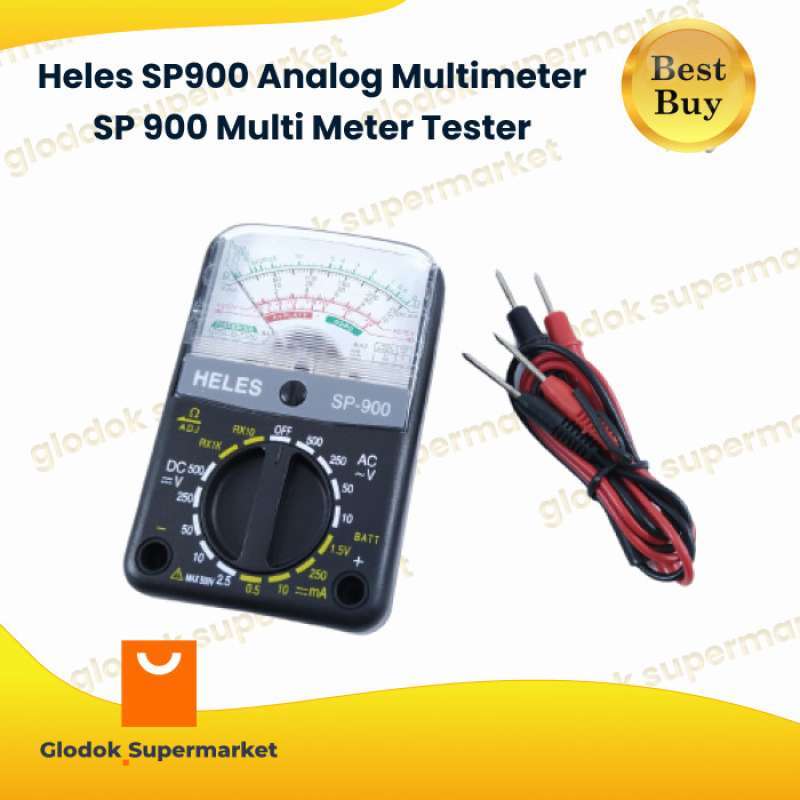 Promo Heles SP900 Analog Multimeter SP 900 Multi Meter Tester - Tanpa ...