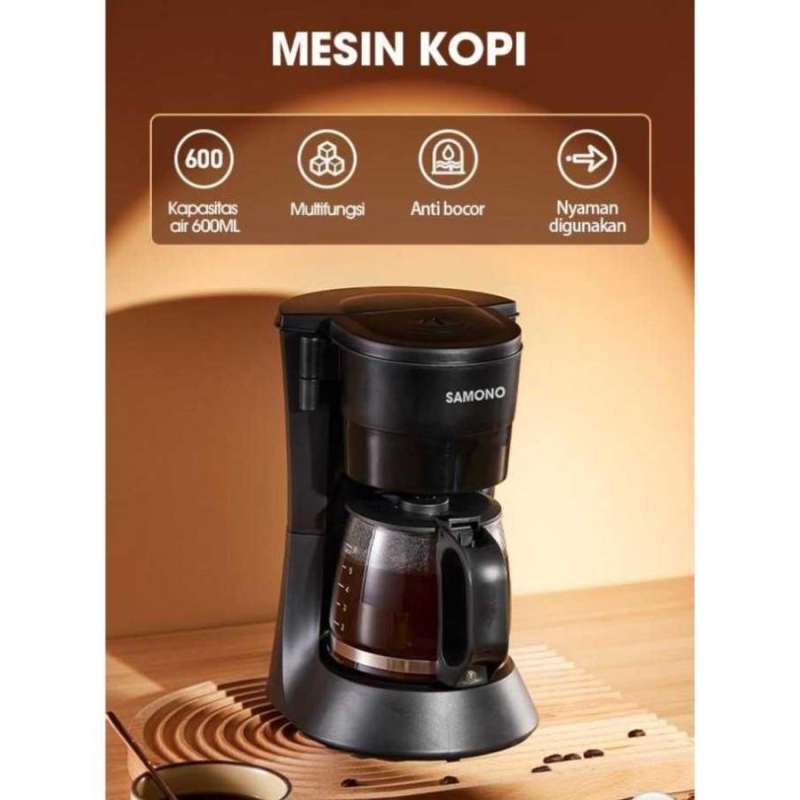 Jual Coffee Machine Mesin Kopi Samono SW-CMB06 Garansi 1 Tahun Bebas ...