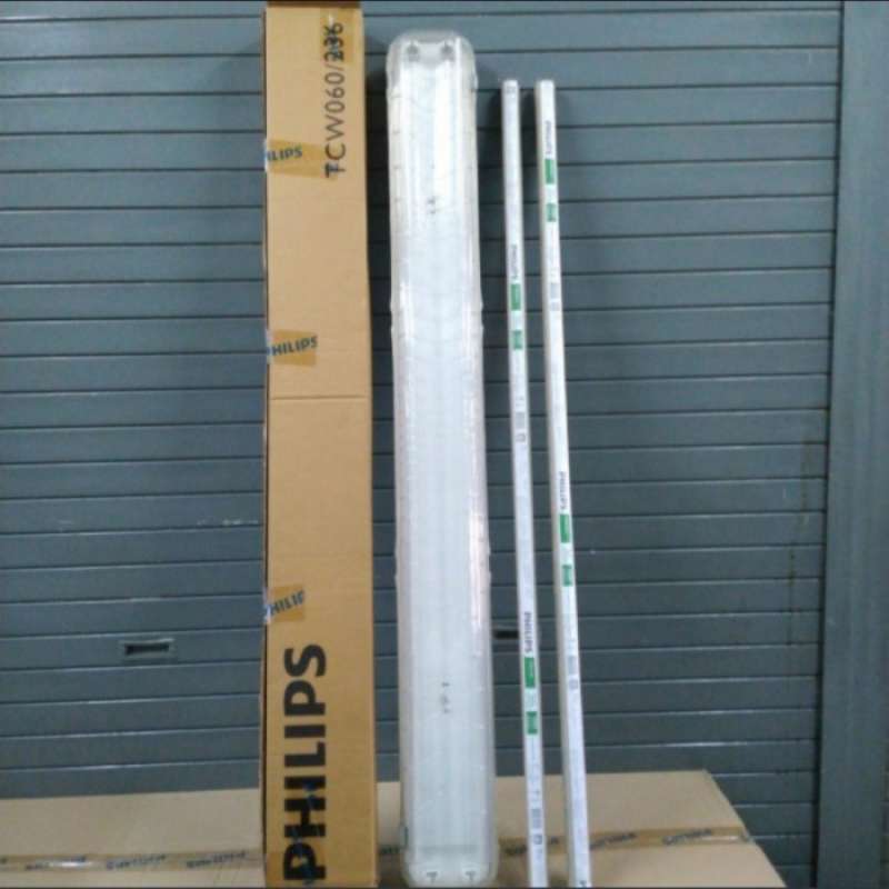 Promo PHILIPS WATERPROOF 2X36W LED 2X16 WATT TCW060 KAP LAMPU PHILIPS ...