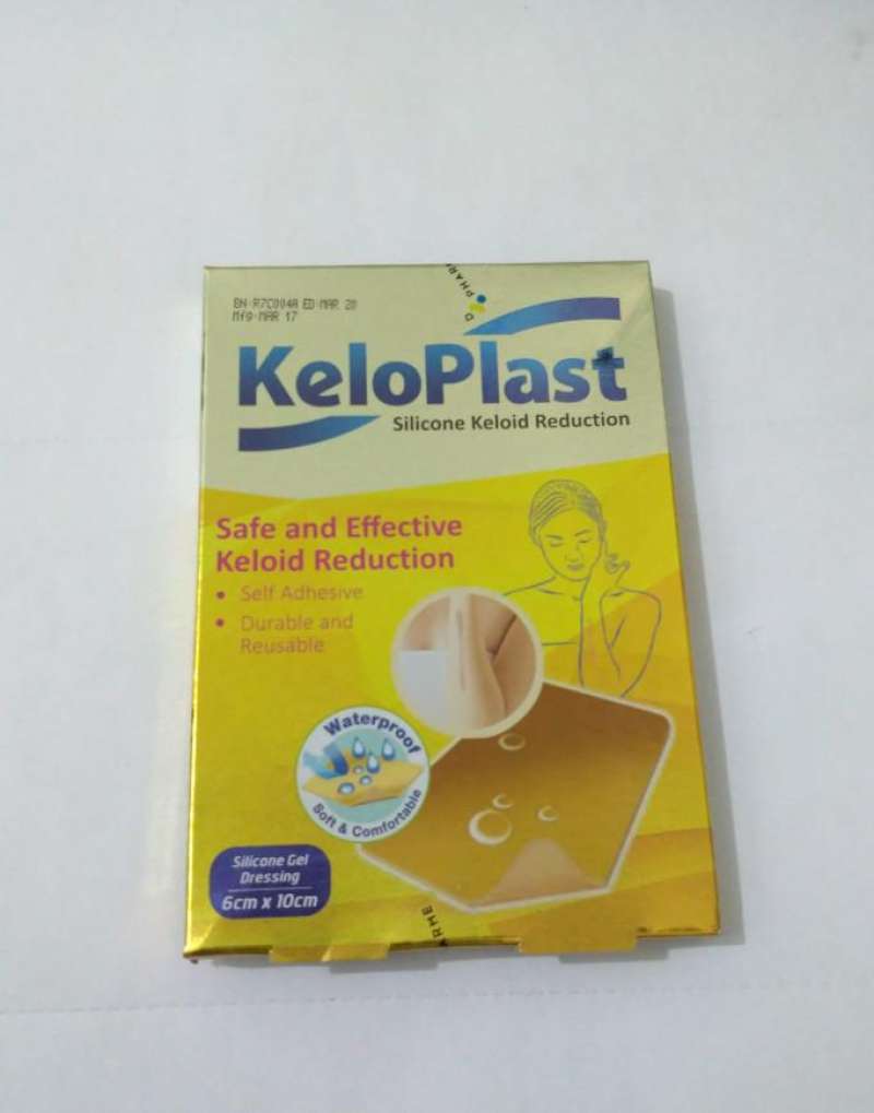 Jual Keloplast 6 Cm X 10 Cm Plester Keloid Silicone Keloid Reduction di ...