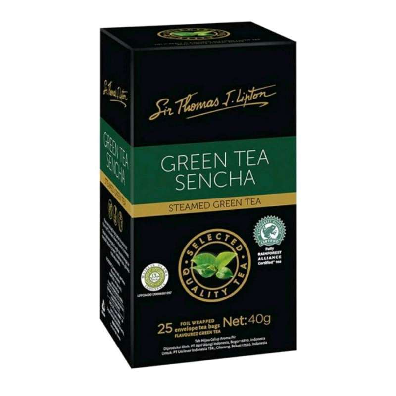Jual Lipton Teh Celup Green Tea Sencha - Isi 25 Sachet Di Seller ...