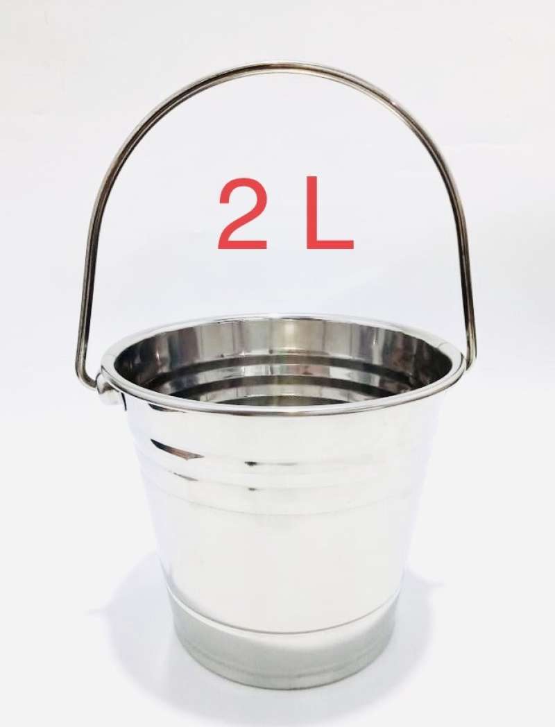 Promo ICE BUCKET STAINLESS / TEMPAT ES BATU EMBER STAINLESS 2L , IB-S2L ...