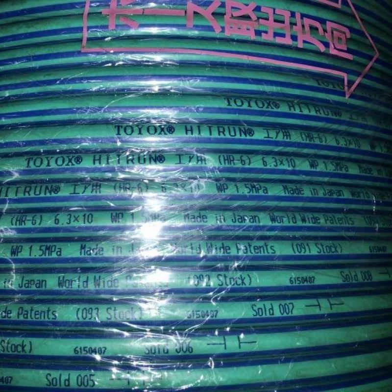 Promo Selang Angin (pneumatic) Toyox Hitrun 6.3x10mm (1/4) Eceran Per 1 ...