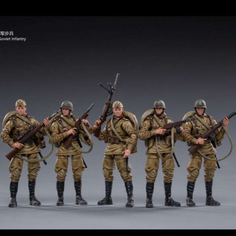 Jual Joytoy WWII Soviet Infantry Set Action Figure di Seller kubera ...