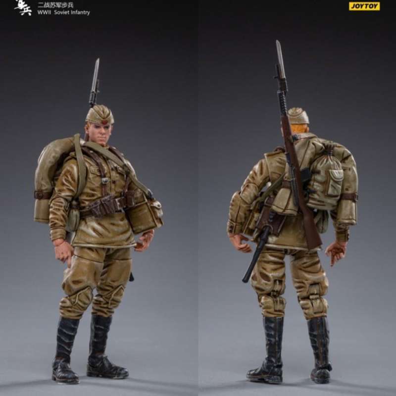 Jual Joytoy WWII Soviet Infantry Set Action Figure di Seller kubera ...