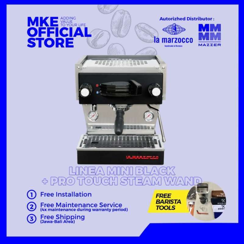 Jual La Marzocco Linea Mini Black - IOT -220V - Pro Touch Steam Wand di ...