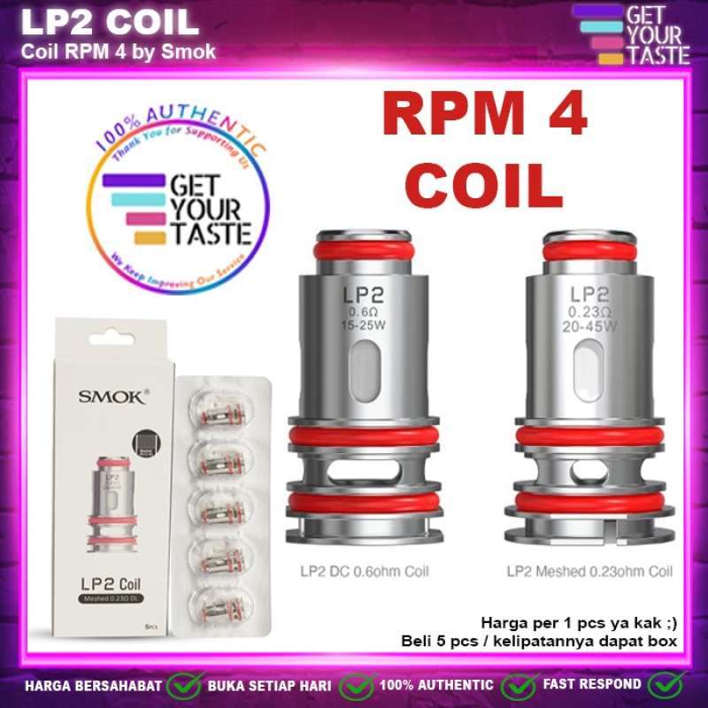 Jual Coil Smok Lp 2 Rpm 4 Replacement Lp2 Rpm4 Authentic By Smok Tech ...