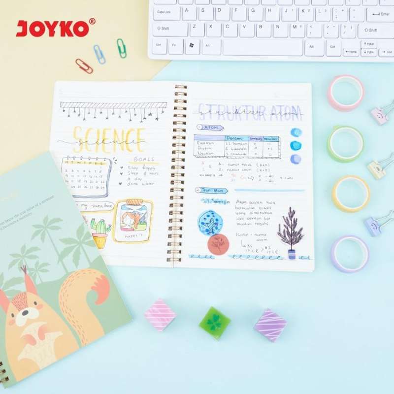 Jual Buku Tulis Catatan Bergaris Ruled Notebook Joyko Nb-711 A5 Di Seller Cantik Jaya Stationery ...
