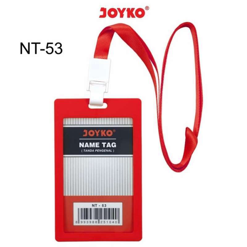 Jual Joyko Name Tag Tanda Pengenal Gantungan Kartu Nama Portrait - NT ...