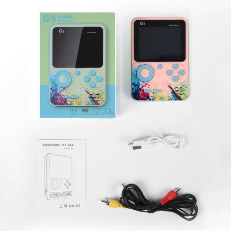 Promo Game Boy Console Portable Classic 500 Game Player Built-connect ...