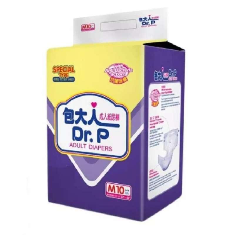 Jual Dr.P Adult Diapers Special Type M10 di Seller RIFAH MEDIKA ...