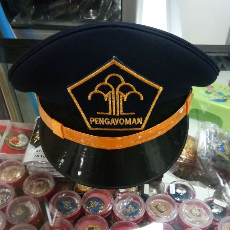 Promo Topi PET PDU KEMENKUMHAM lakilaki untuk golongan 3A, 3B, 3C ...