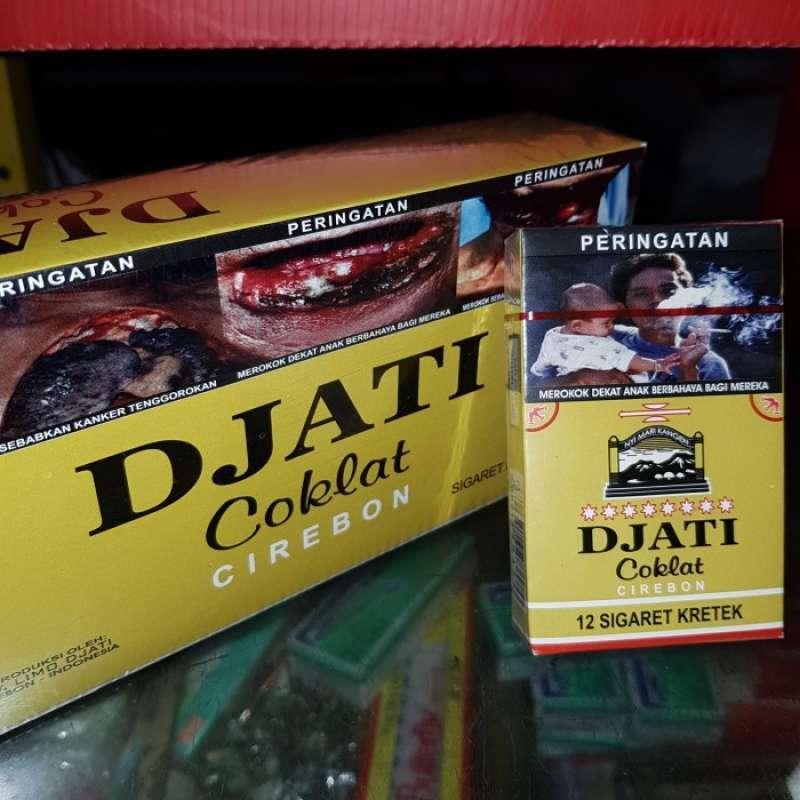 Jual Djati Coklat Cirebon Rokok Kretek [12 Batang] Di Seller Chiko's ...