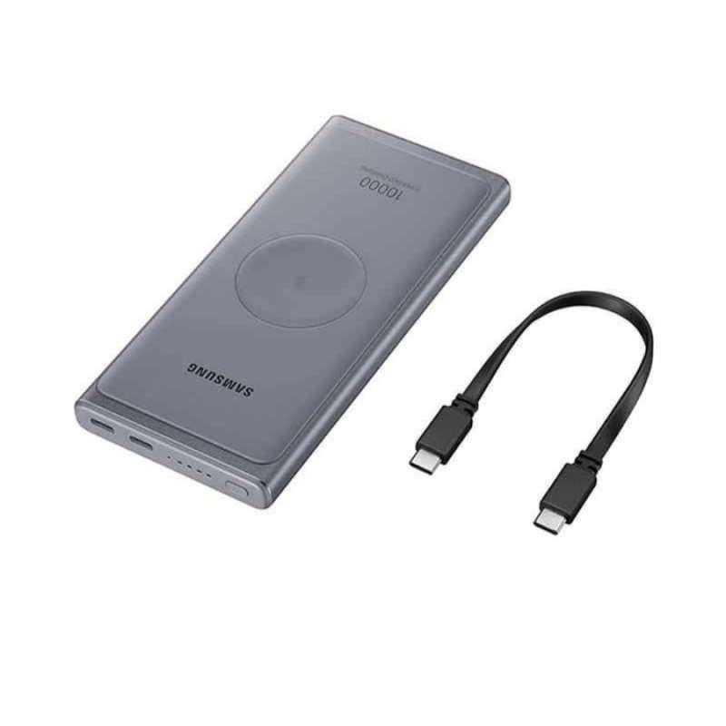Jual Samsung power bank 25 watt wireless 10.000mah - SILVER di Seller ...