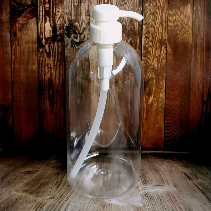 Jual Botol Plastik Pump Bening 1000 Ml Di Seller Mahreen Tirta Store ...