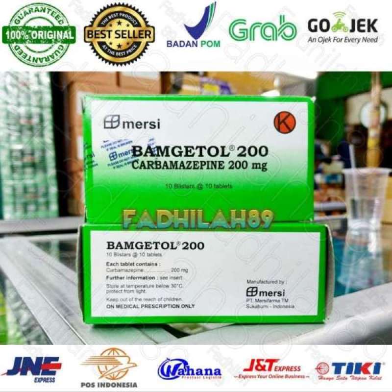 Jual Bamgetol Carbamazepine 200 Mg Box (100 Tablet) Original Di Seller ...