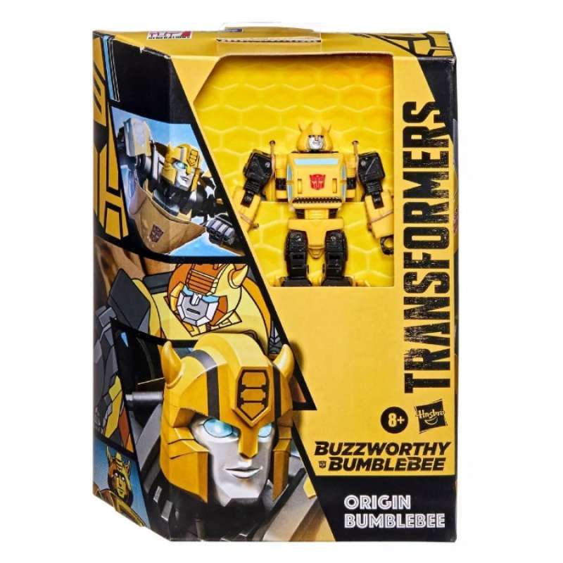 Promo TRANSFORMERS Buzzworthy Bumblebee Deluxe Class Origin Bumblebee ...