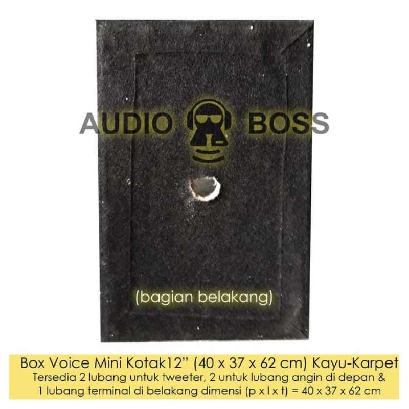 Jual Box boks Speaker Salon Voice Mini Kotak 12â 12 inch kayu karpet di ...