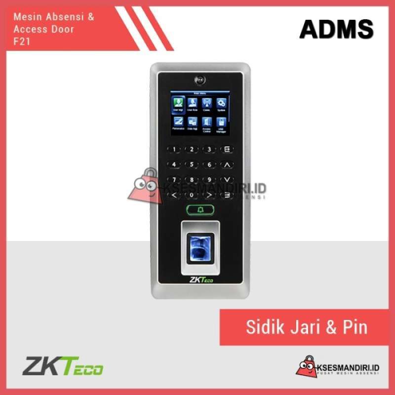 Jual Fingerprint Mesin Absensi dan Access Door ZKTeco F21 di Seller Kamsahita - | Blibli