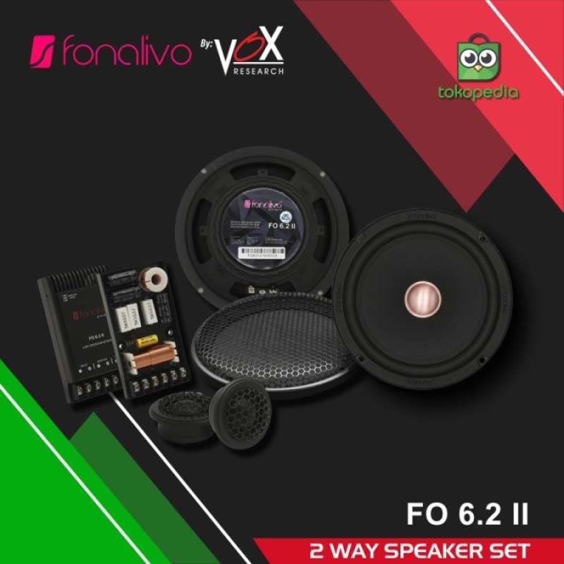 Promo Speaker Set Fonalivo FO 6.2 II 2 Way By Vox Research Diskon 11% ...