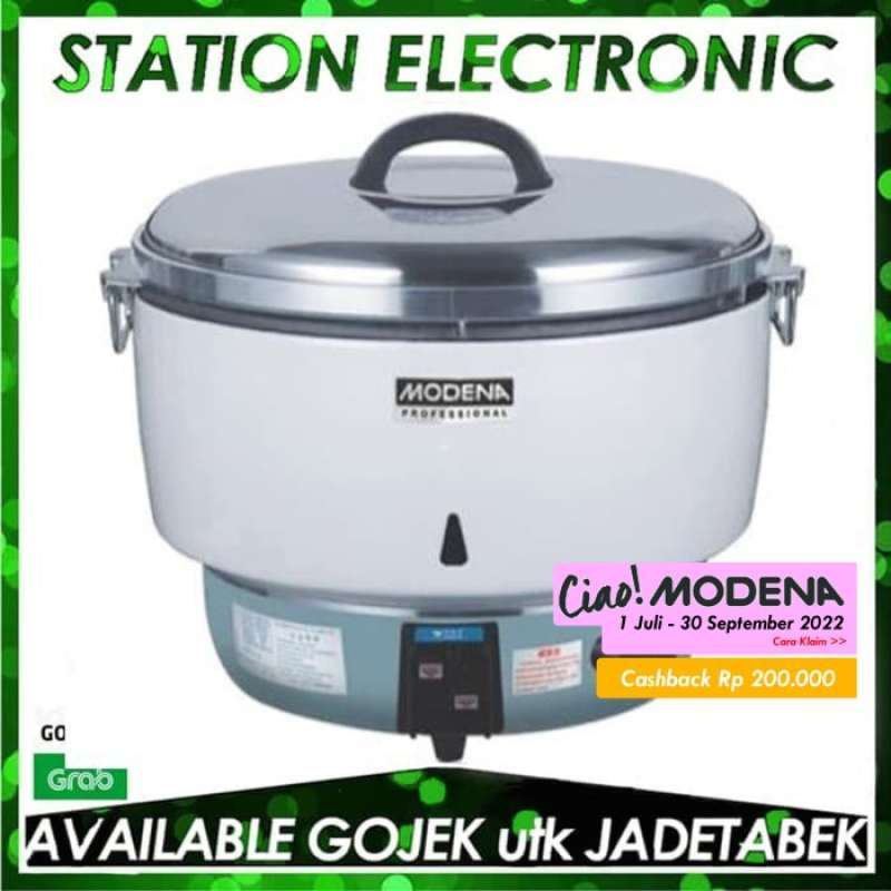 Promo Modena Gas Rice Cooker CR1001G / CR-1001G 10 liter - Gojek/Grab ...