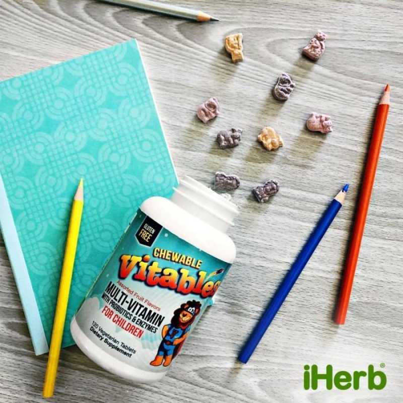 Jual Vitables Chewable Multivitamins With Probiotics & Enzymes 60 Tablets Di Seller Macuma Shop ...