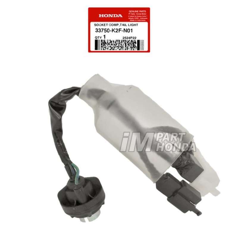 Jual Ahm 33750-k2f-n01 Socket Cop Pitting Lampu Belakang Scoopy Esp Led ...
