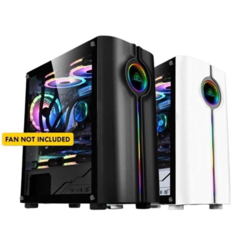 Jual Armaggeddon Tron Holo 3 - Rgb Holographic M-atx Gaming Case White ...