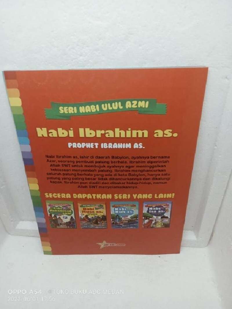 Jual Buku Seri Nabi Ulul Azmi Nabi Ibrahim As. Di Seller Toko Buku Abc ...