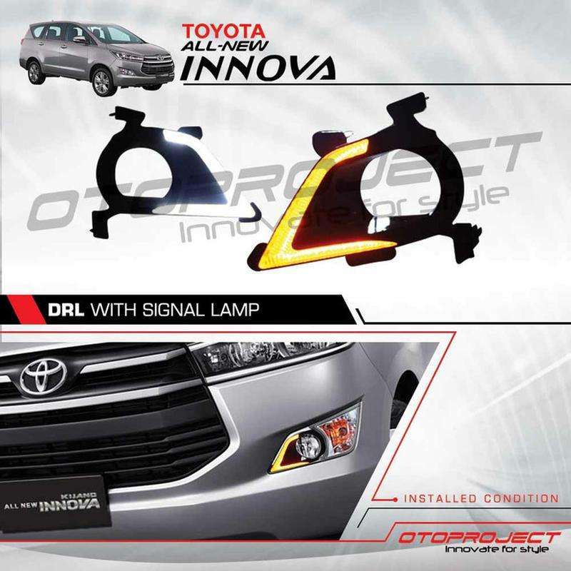 Jual Lampu LED DRL Foglamp All New Innova Reborn LED DRL Foglamp Innova ...