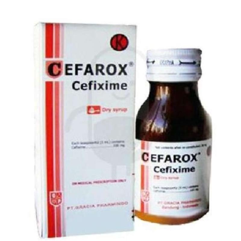 Jual CEFAROX 100 MG/5 ML DRY SYRUP 30 ML di Seller APOTEK EIRA JAYA ...