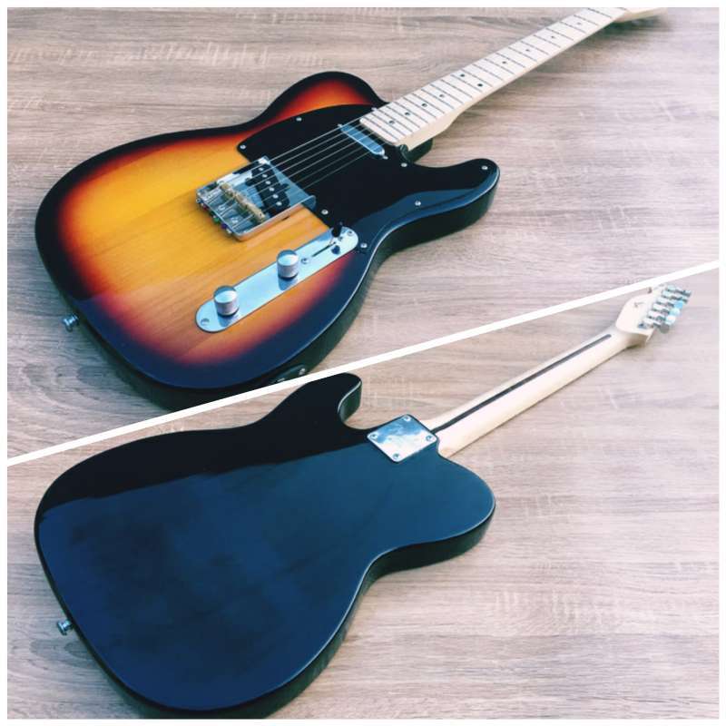 Jual Fender Telecaster Gitar Listrik Elektrik Custom - Sunbursh di ...