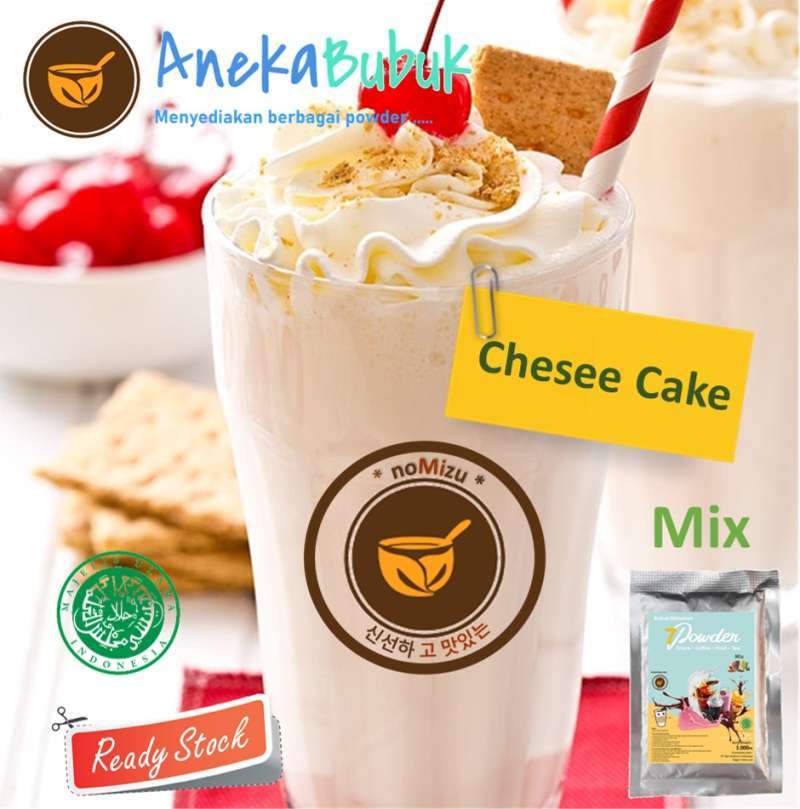 Promo Bubuk Minuman Premix Rasa Cheese Cake 1kg - Serbuk Minuman Cheese ...