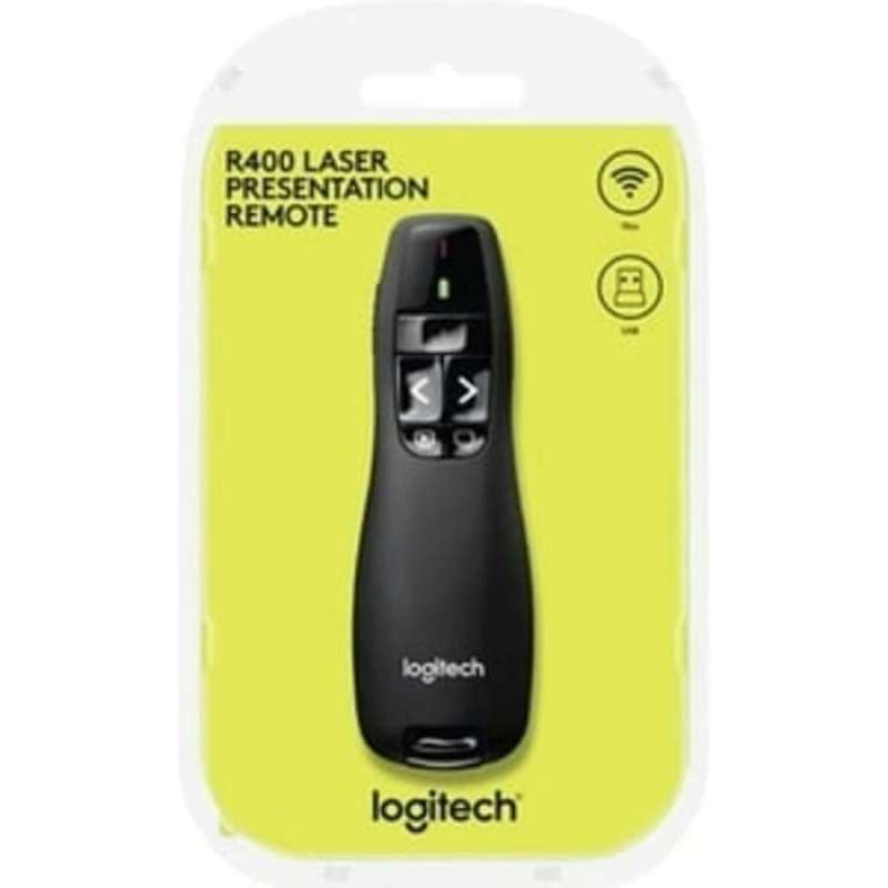 Jual Logitech R800 Wireless Presenter Laser Pointer - 100% Original Di ...