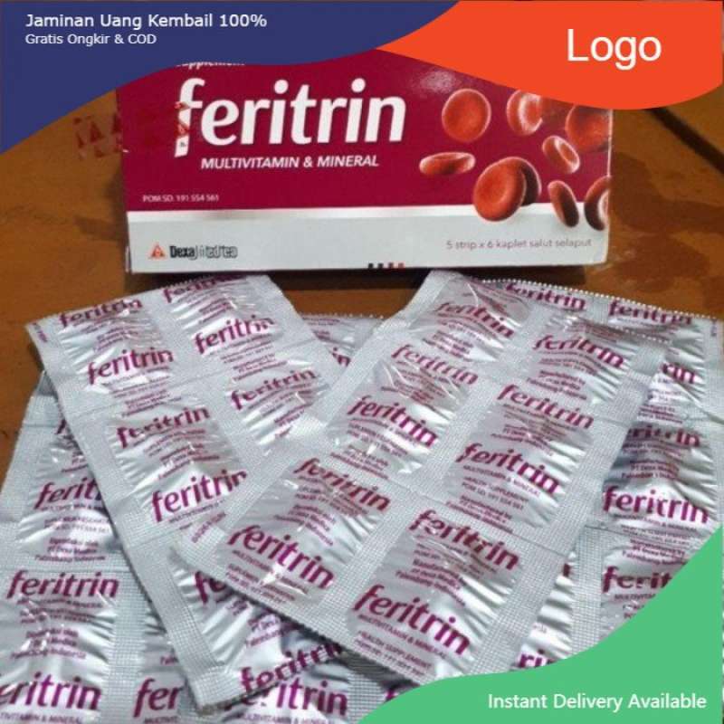 Jual Feritrin Strip 6 Kaplet di Seller Farmasi 24jam - Rawa Badak ...