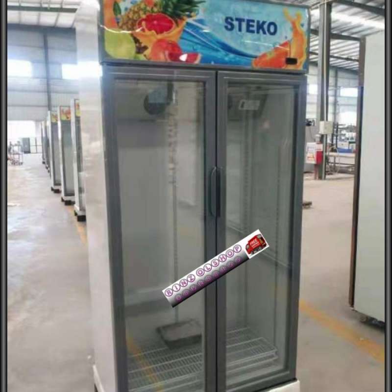 Jual SHOWCASE STEKO MG 750 DISPLAY COOLER 2 PINTU NO FROST LITER di ...