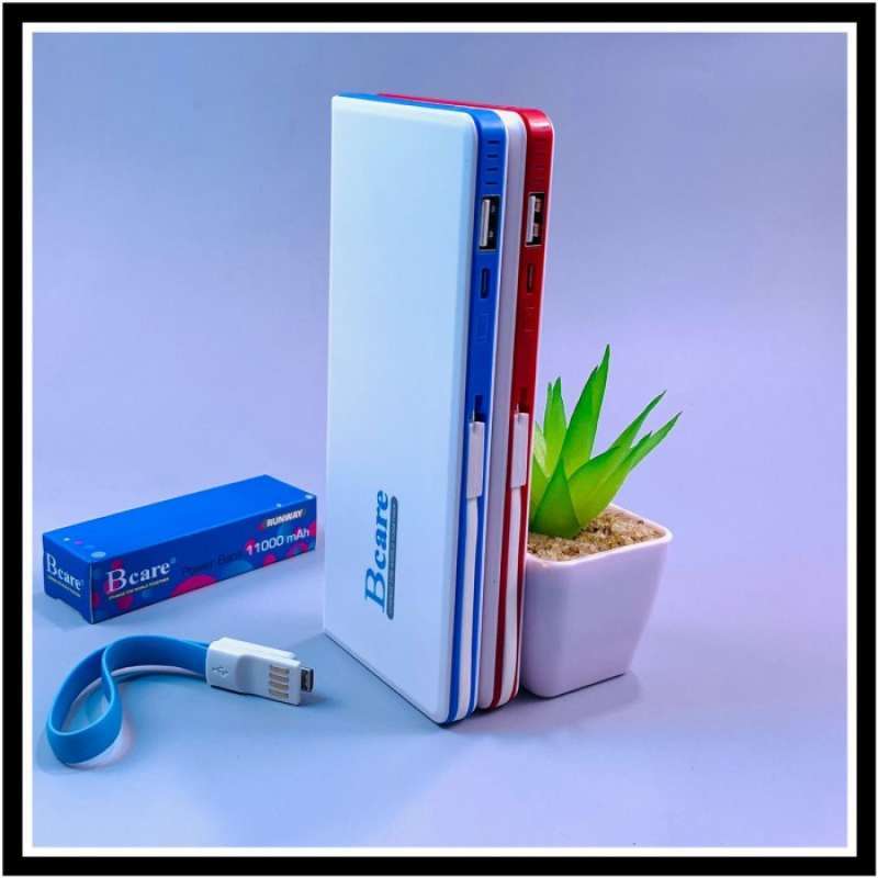 Promo POWERBANK BCARE ORIGINAL POWER BANK 11000mAh FAST CHARGING USB ...