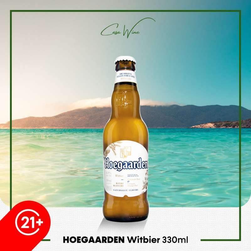 Promo Hoegaarden Witbier Beer 330ml Diskon 8% di Seller Casa Wine ...