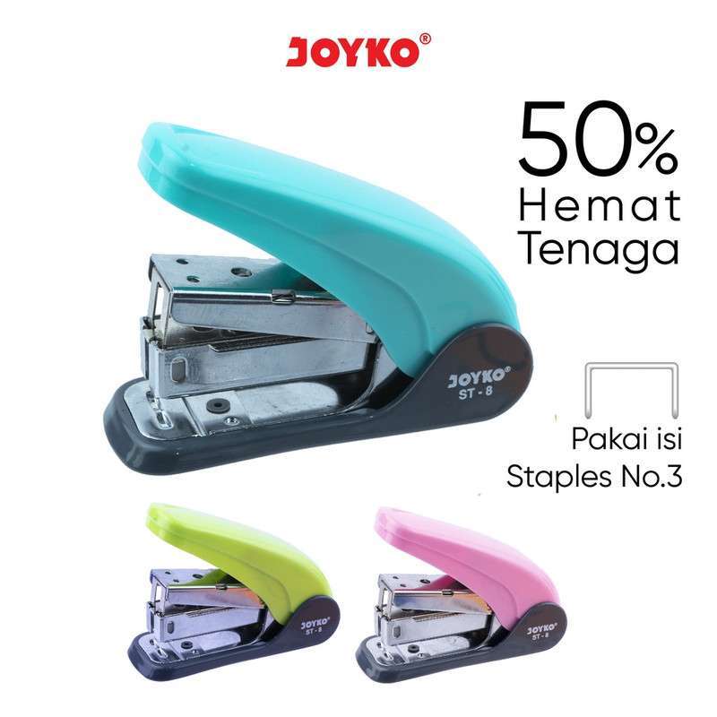 Jual Stapler Stepler Jepretan Joyko ST-8 Power Save di Seller Bubuku ...