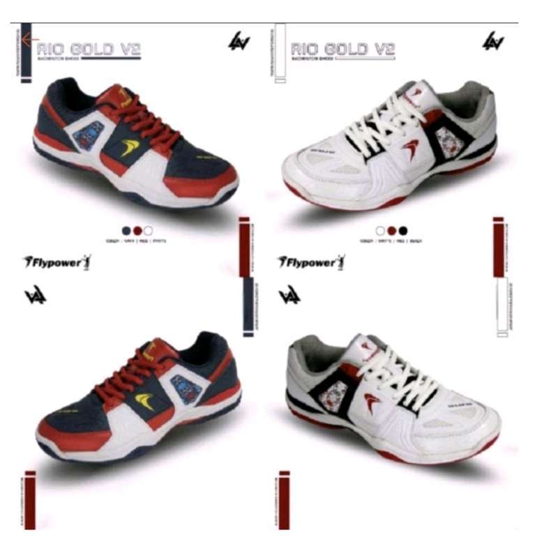 Jual Flypower Rio Gold V2 Sepatu Badminton Original Di Seller Scsport ...