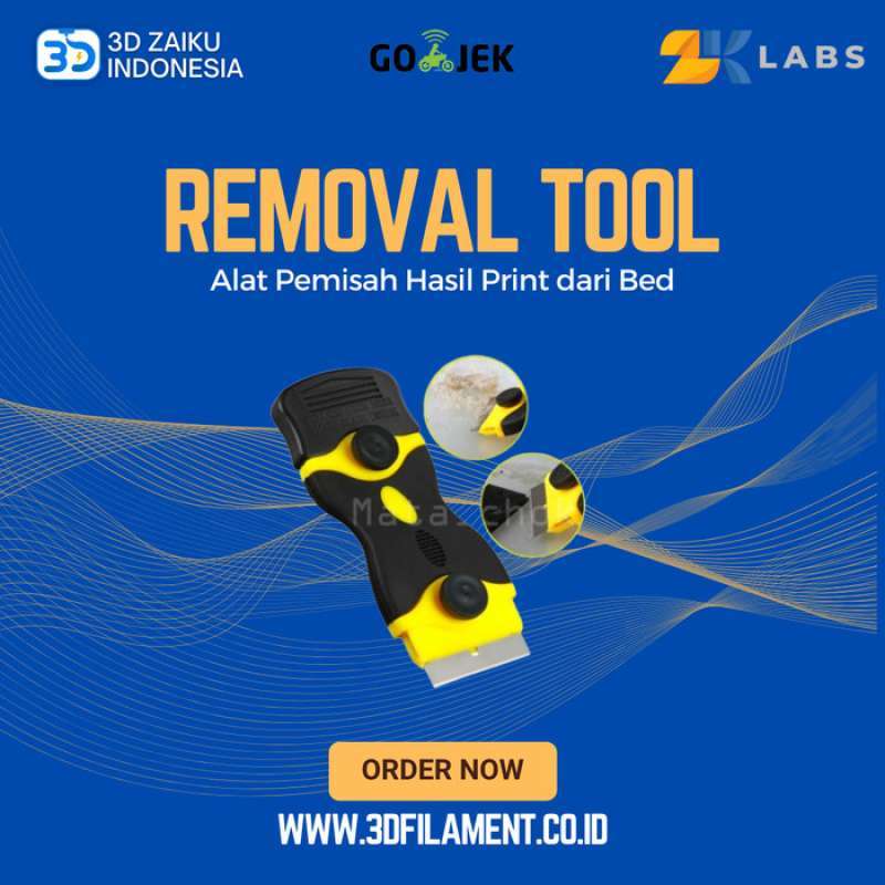 Promo 3D Printer Removal Tool Alat Pemisah Hasil Print dari Bed Diskon ...