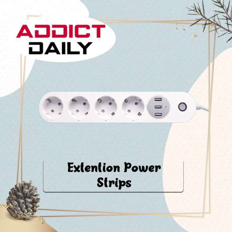 Promo Bardi Smart Extention Power Strips (Smart Stop Kontak, Wifi) - Multicolor Diskon 17% di ...