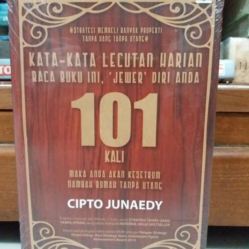 Jual Buku Langka - Cipto Junaedy - 101 Kali Menambah Rumah Tanpa Utang ...