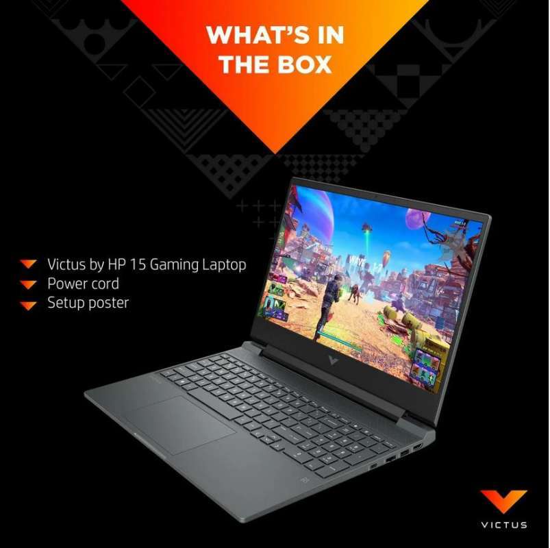 Jual Hp Victus Gaming Laptop 15-fa0116tx/gen 12 Intel®core I5-12500h/8gb/512gb Ssd/ Gtx 1650/win ...