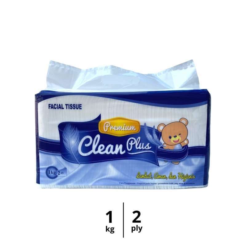 Promo Surabaya - Clean Plus Facial Tissue [1000 grams] Diskon 20% di ...