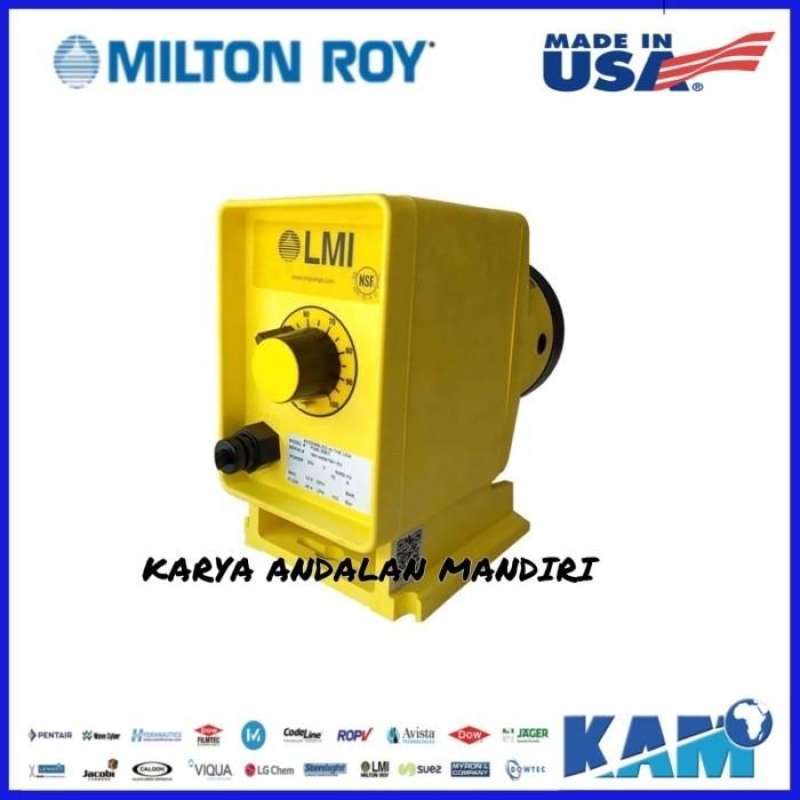 Jual Dosing Pump LMI Milton Roy P033-398TI Metering Chemical Pump Ex ...